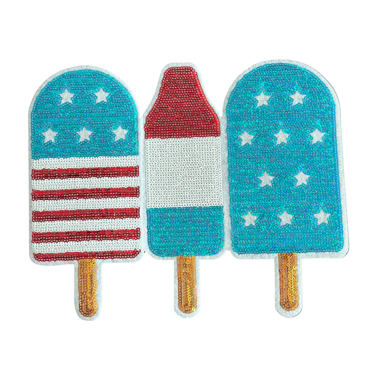 Popsicle Chenille Iron On Patch – Craftyrific
