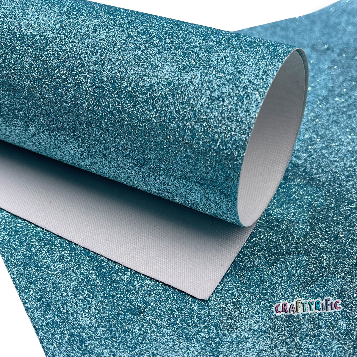 Baby Blue Fine Glitter Canvas Sheet – Craftyrific