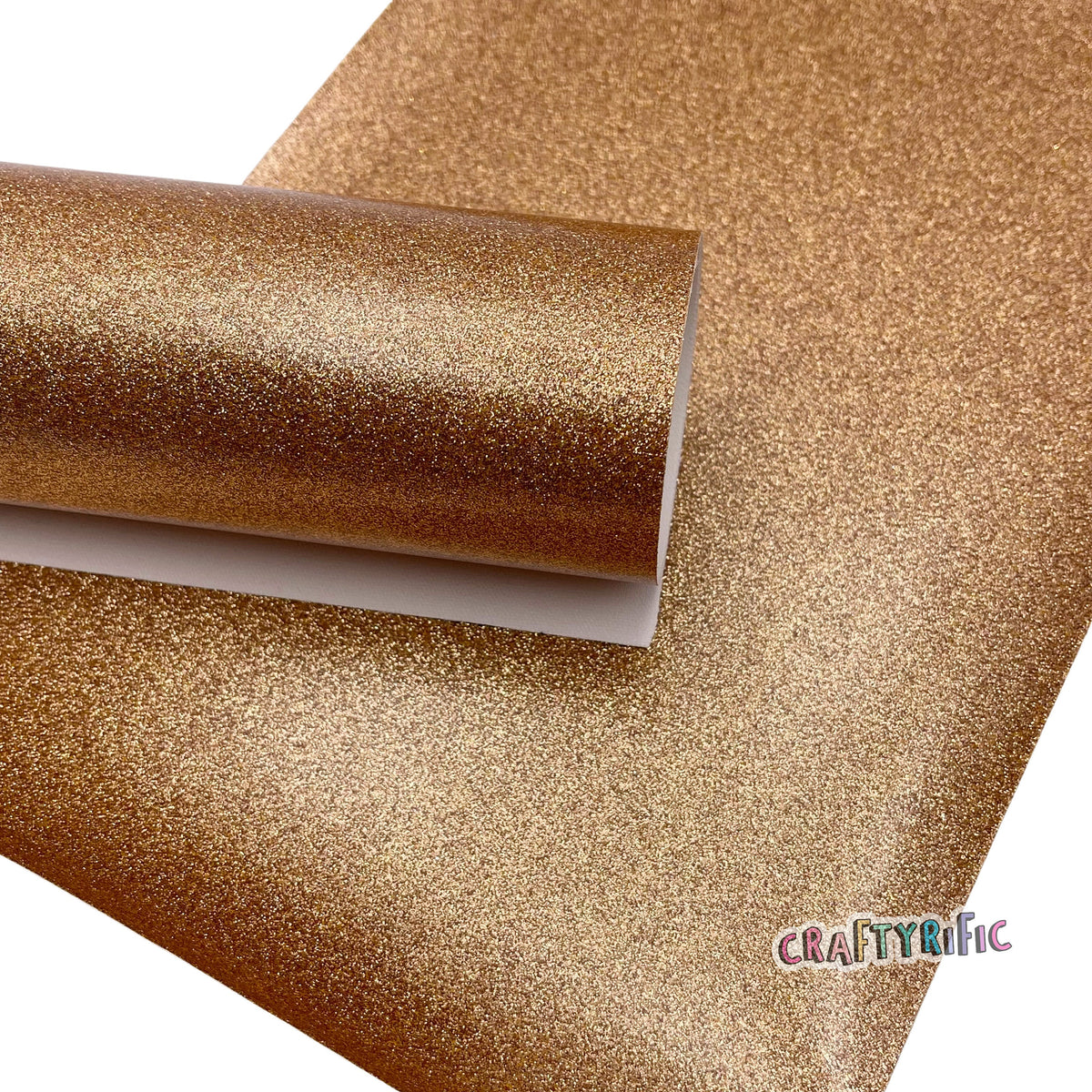 Gold Glitter Vinyl With Canvas Back For Embroidery – Craftyrific