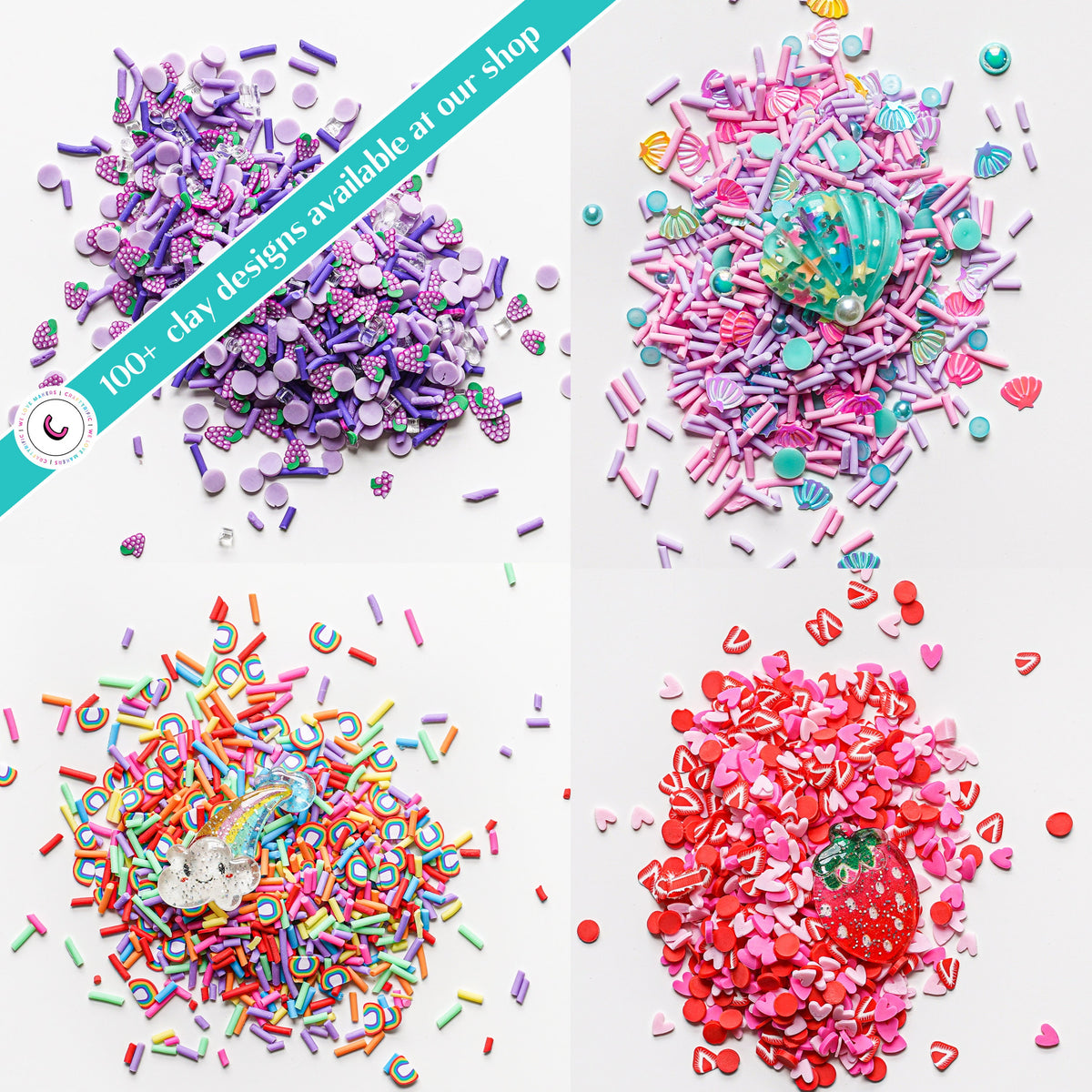 Clown Fish Polymer Clay Sprinkles – Craftyrific