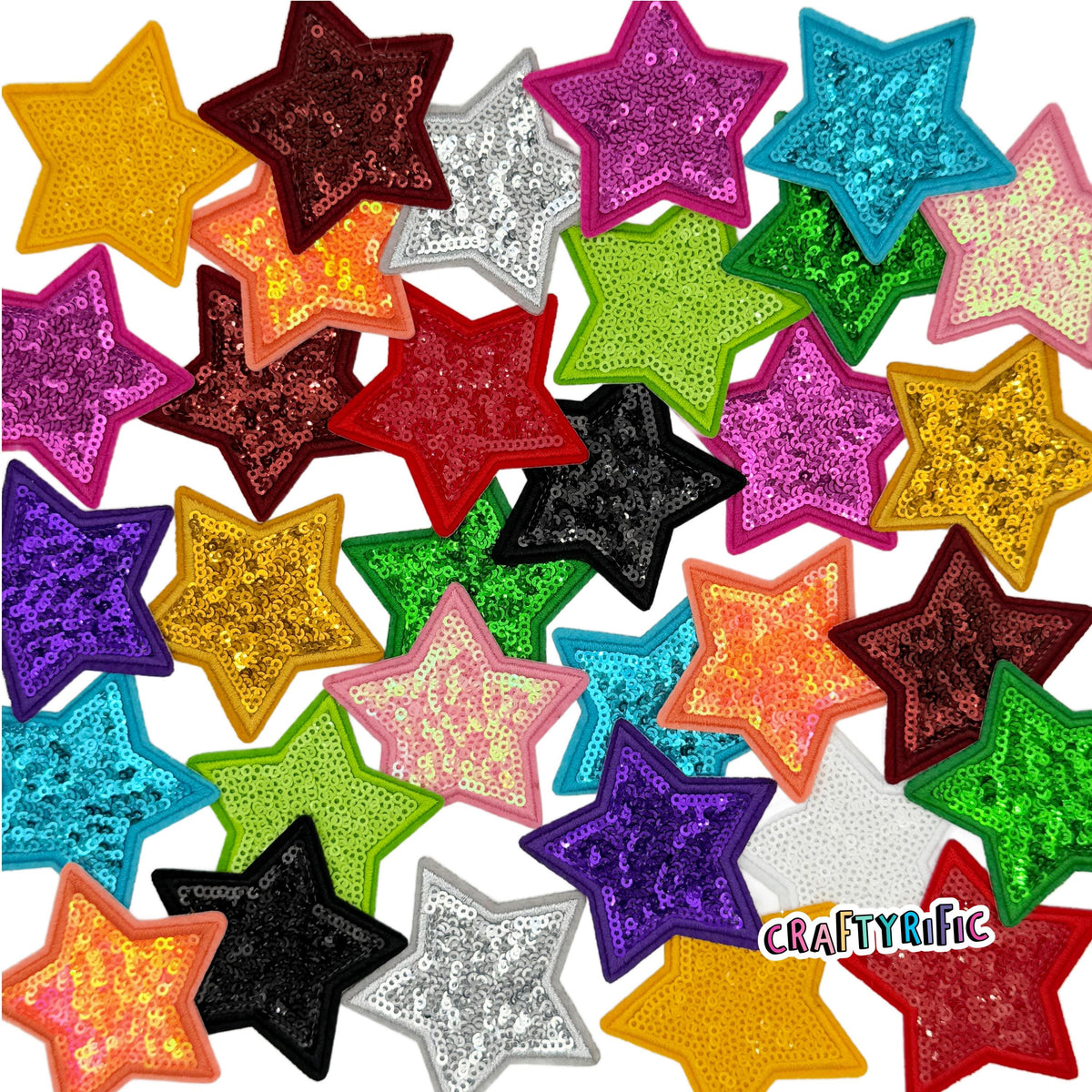 Yellow Star Patch – Craftyrific