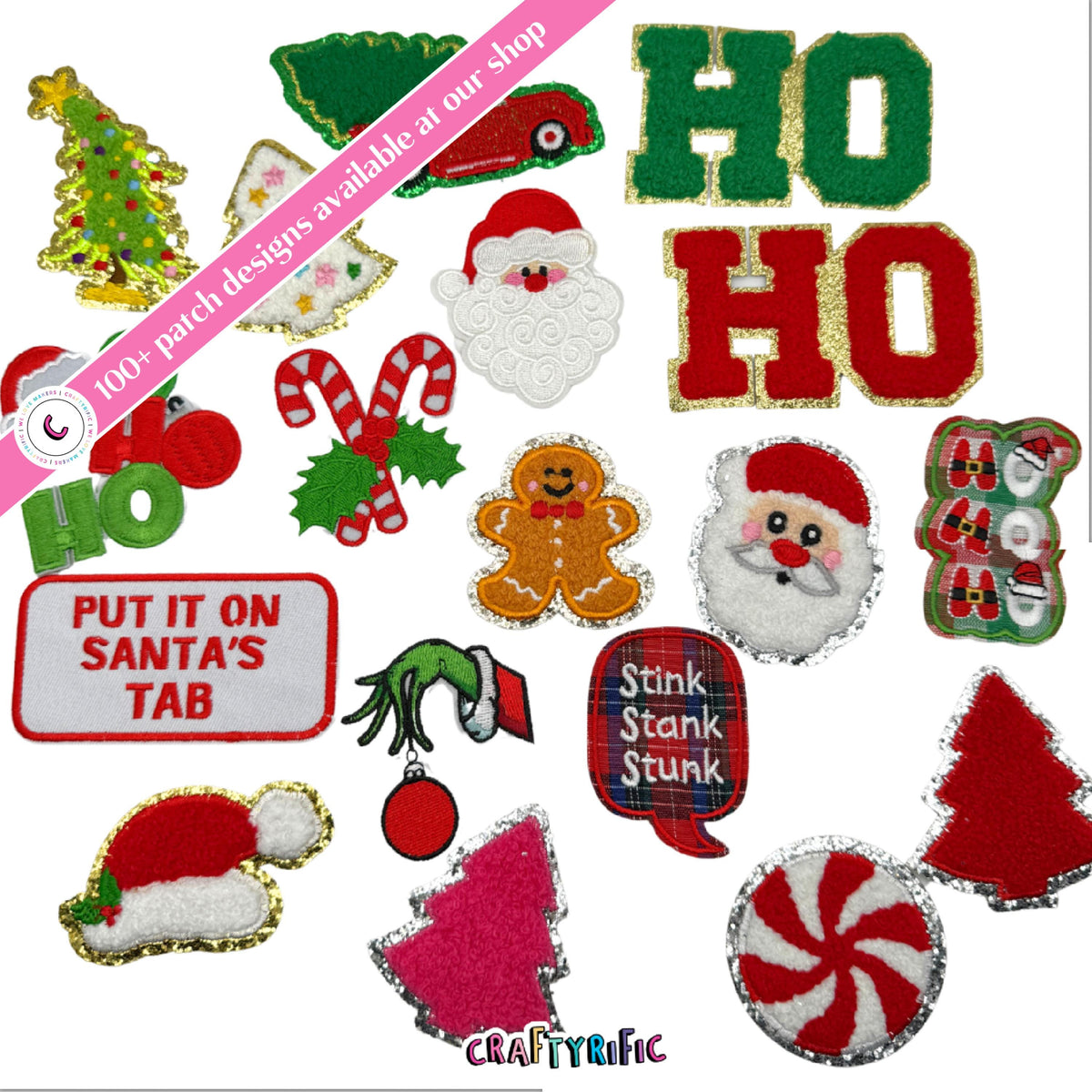 Christmas Tree Patch – Craftyrific