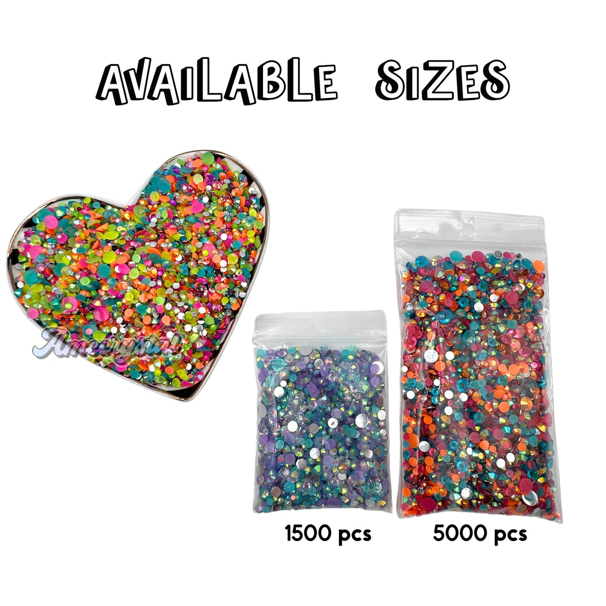 Bermuda Resin Rhinestone Mix – Craftyrific