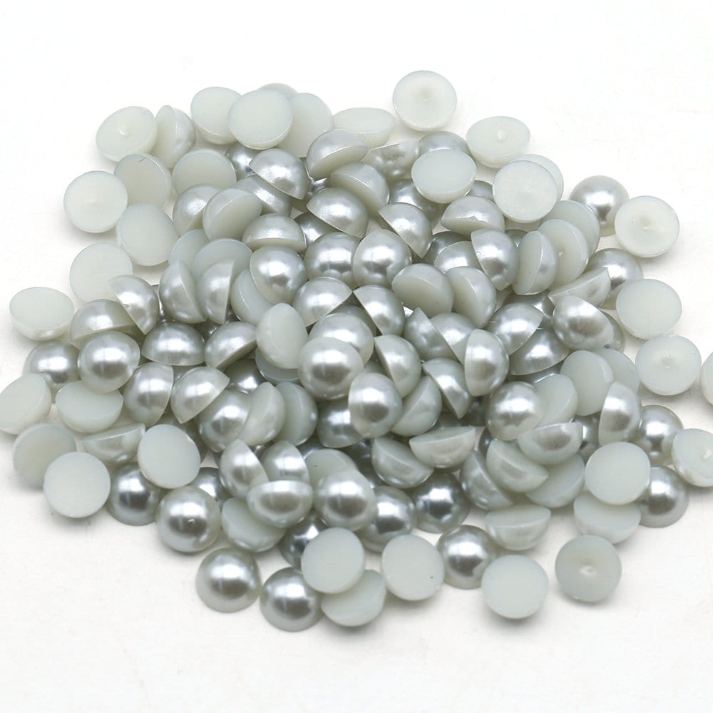 Gray Flat Back Pearls – Craftyrific