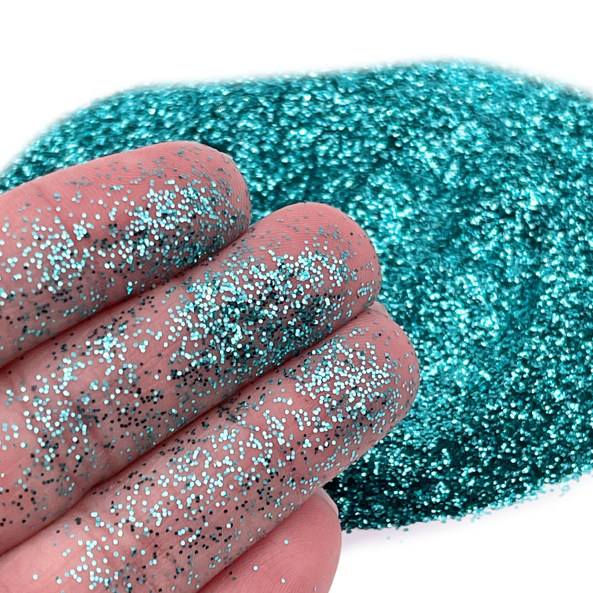 Teal Blue Fine Glitter 1oz – Craftyrific