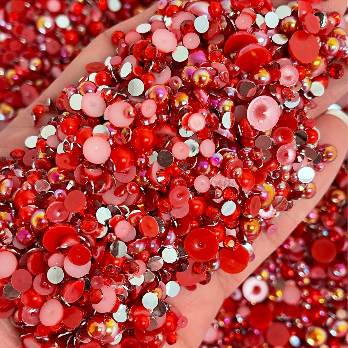 Ruby Red Pearl Mix – Craftyrific