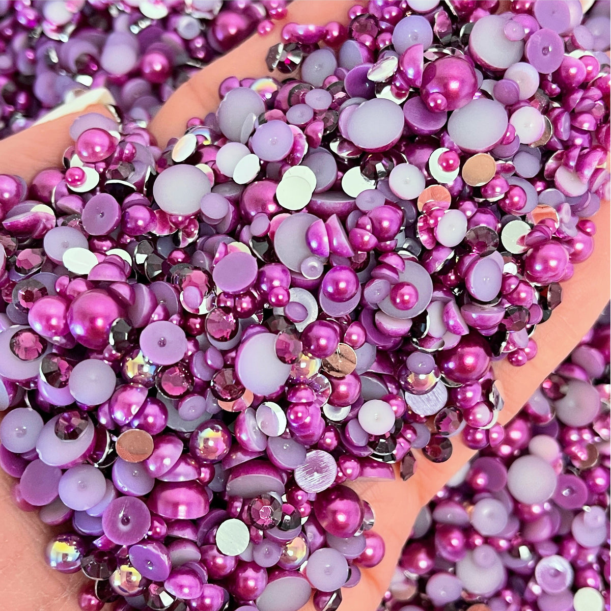 Dark Amethyst Pearl Mix – Craftyrific