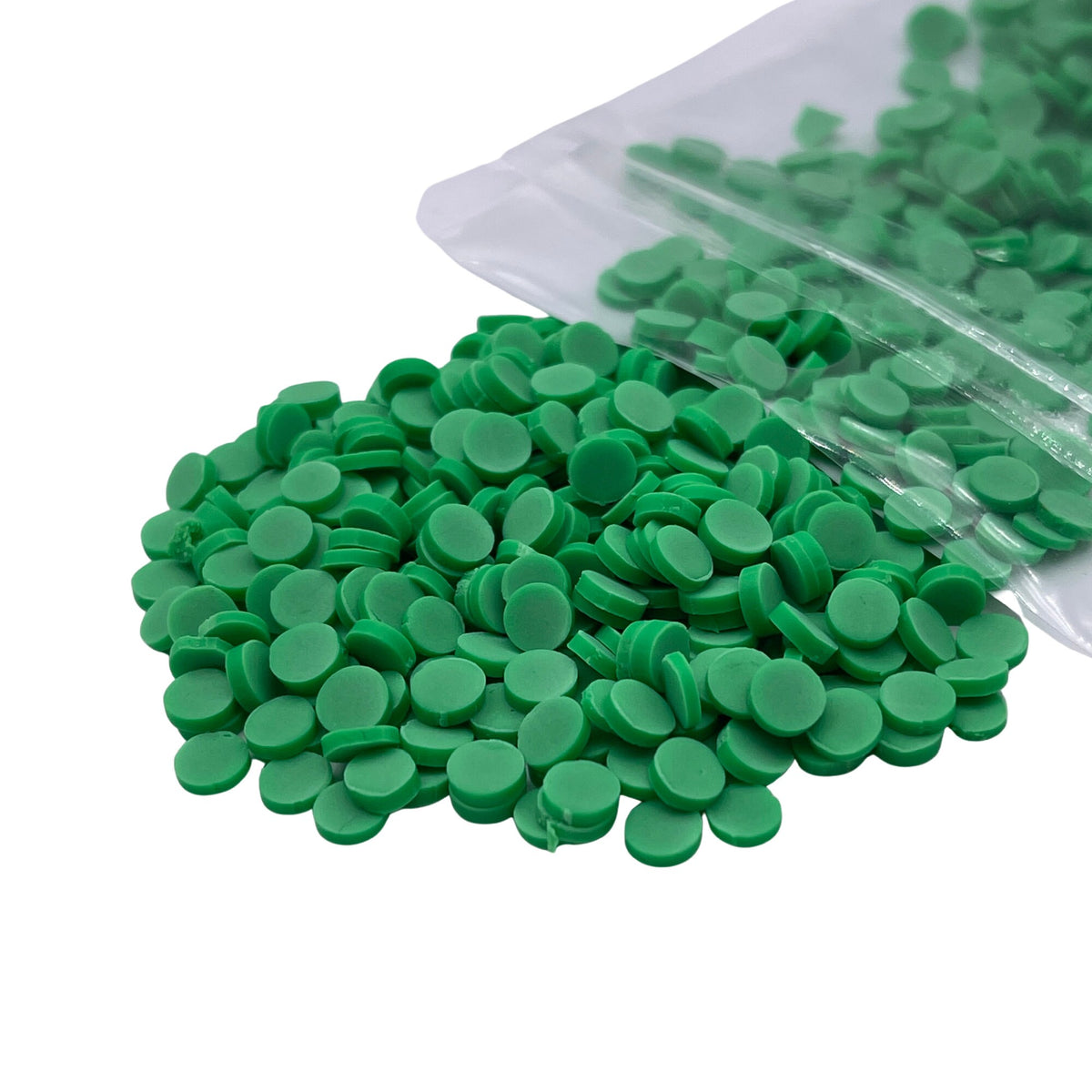 Green Polymer Clay Dot Sprinkles – Craftyrific