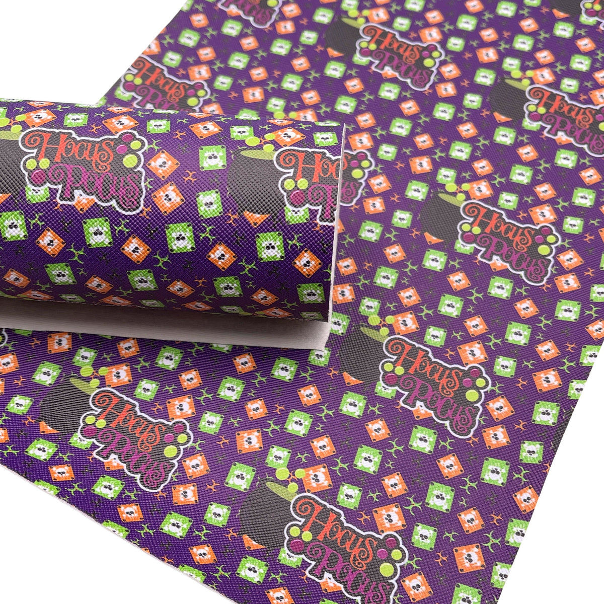 HOCUS POCUS Faux Leather Sheets – Craftyrific