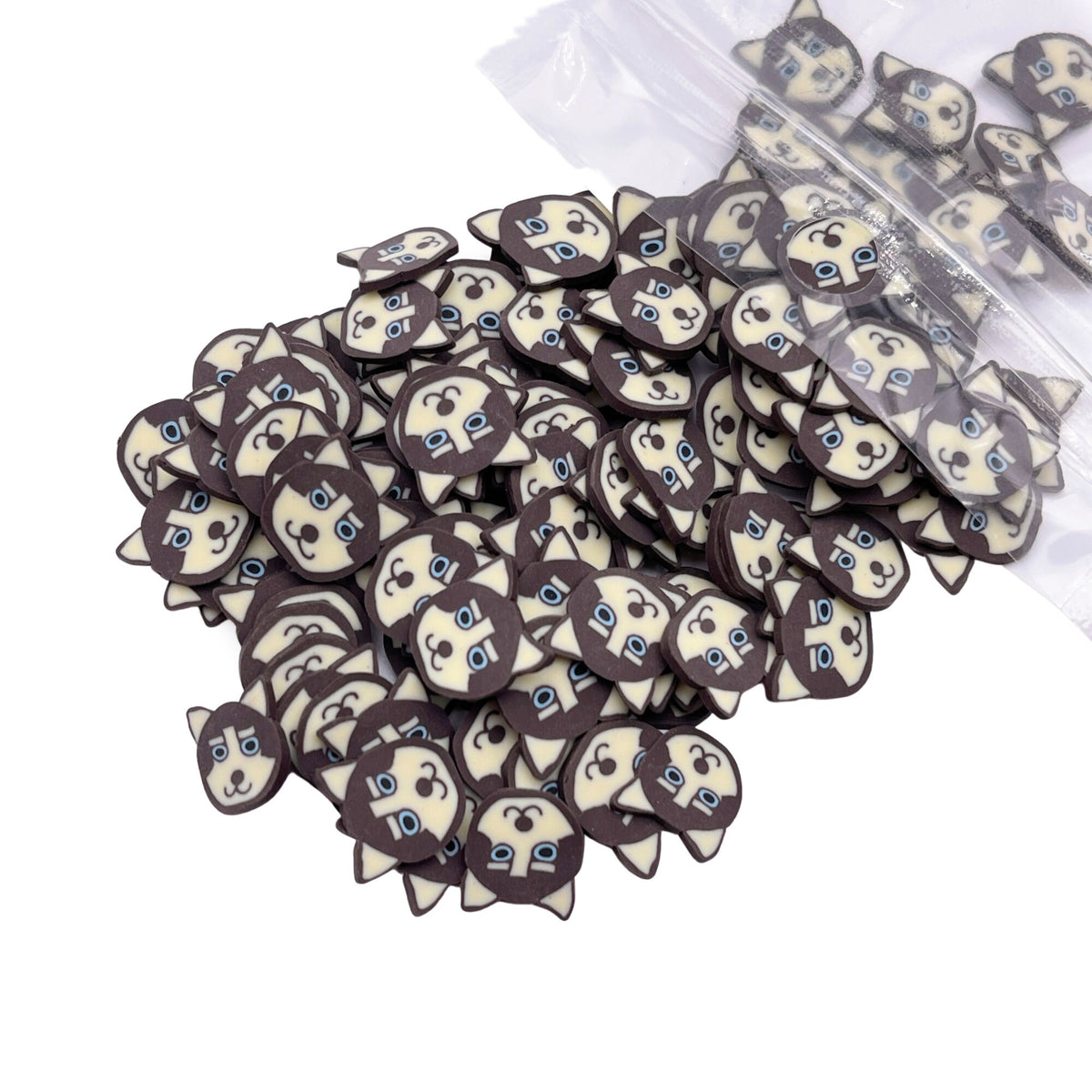 Husky Breed Polymer Clay Slices – Craftyrific