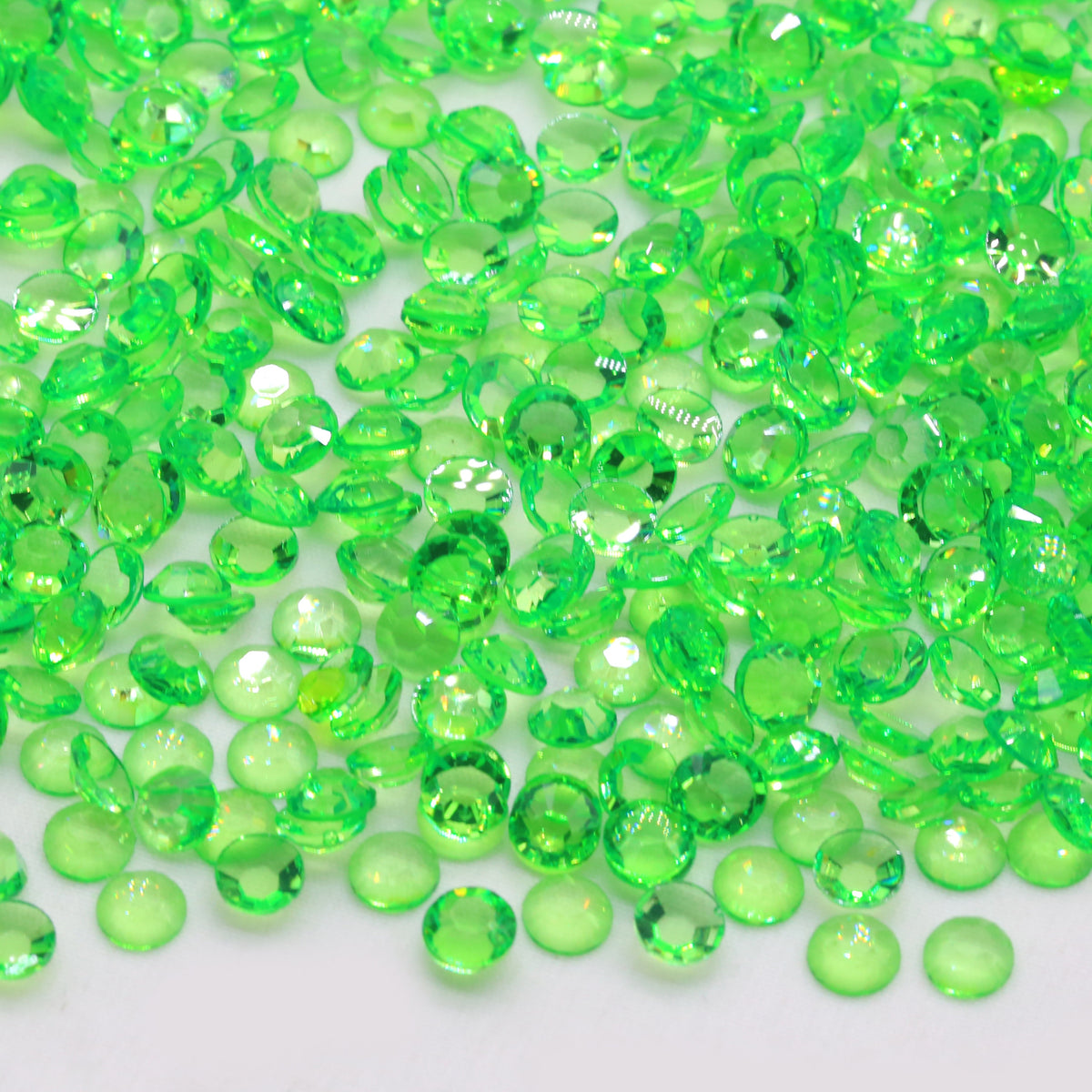 Green Transparent Resin Rhinestones 1000pcs – Craftyrific