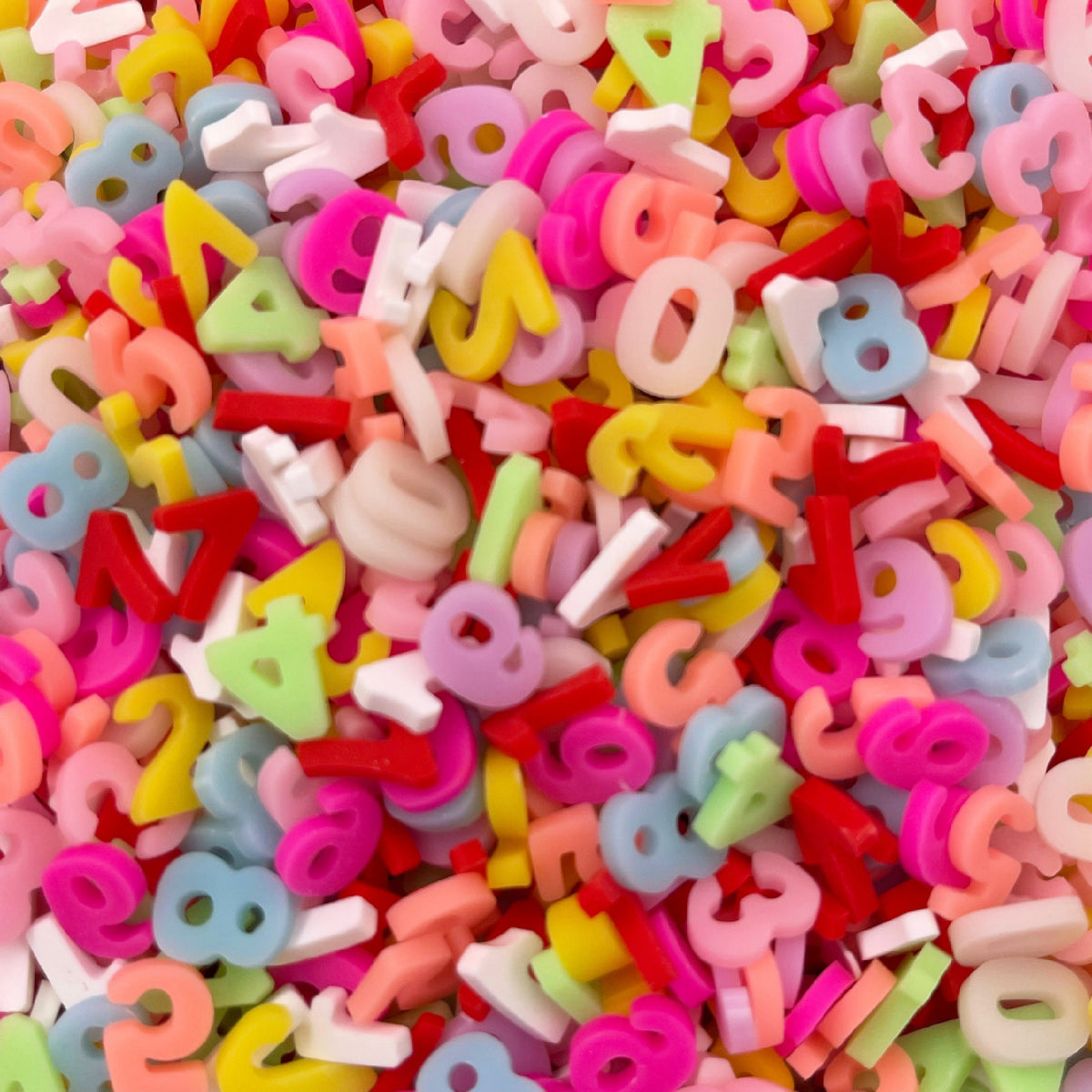 Numbers Polymer Clay Sprinkle Mix – Craftyrific